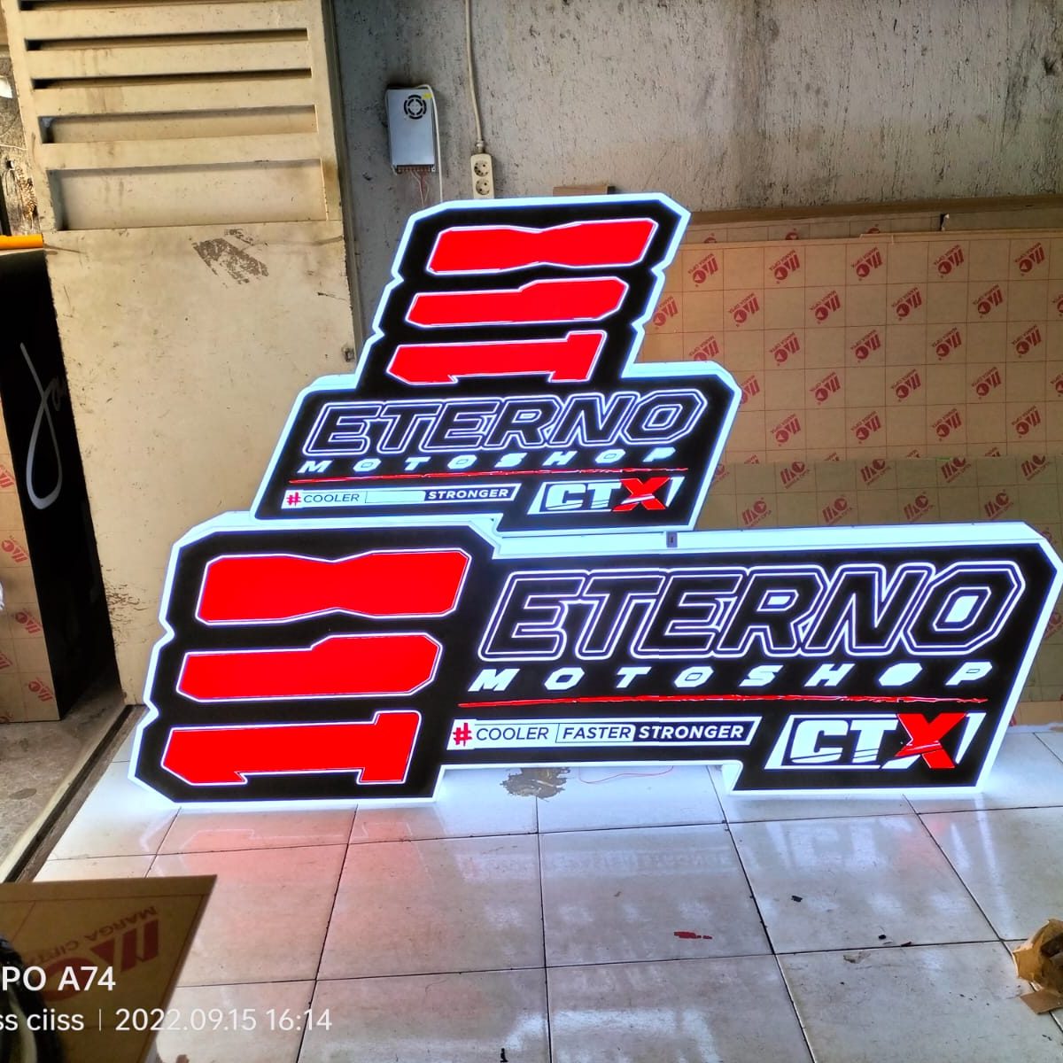 Neon Box Custom | Putra Jaya Acrylic